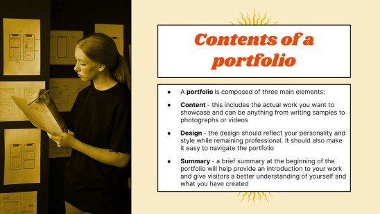 Psychedelic Aesthetic Portfolio Presentation