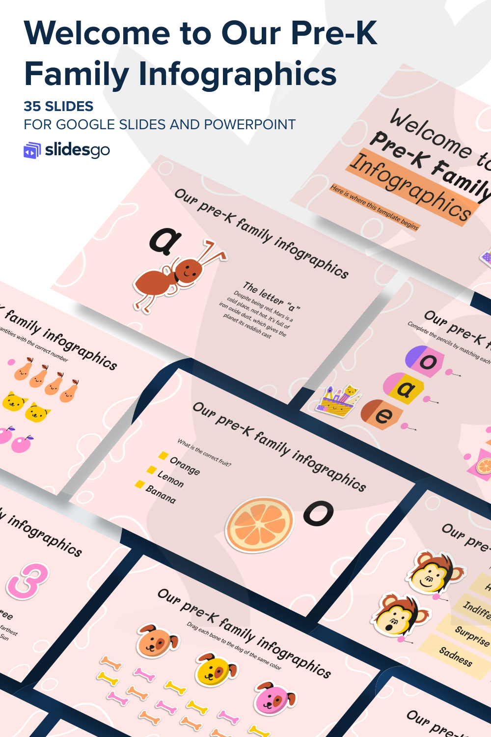 Welcome to Our Pre-K Family Infographics Template