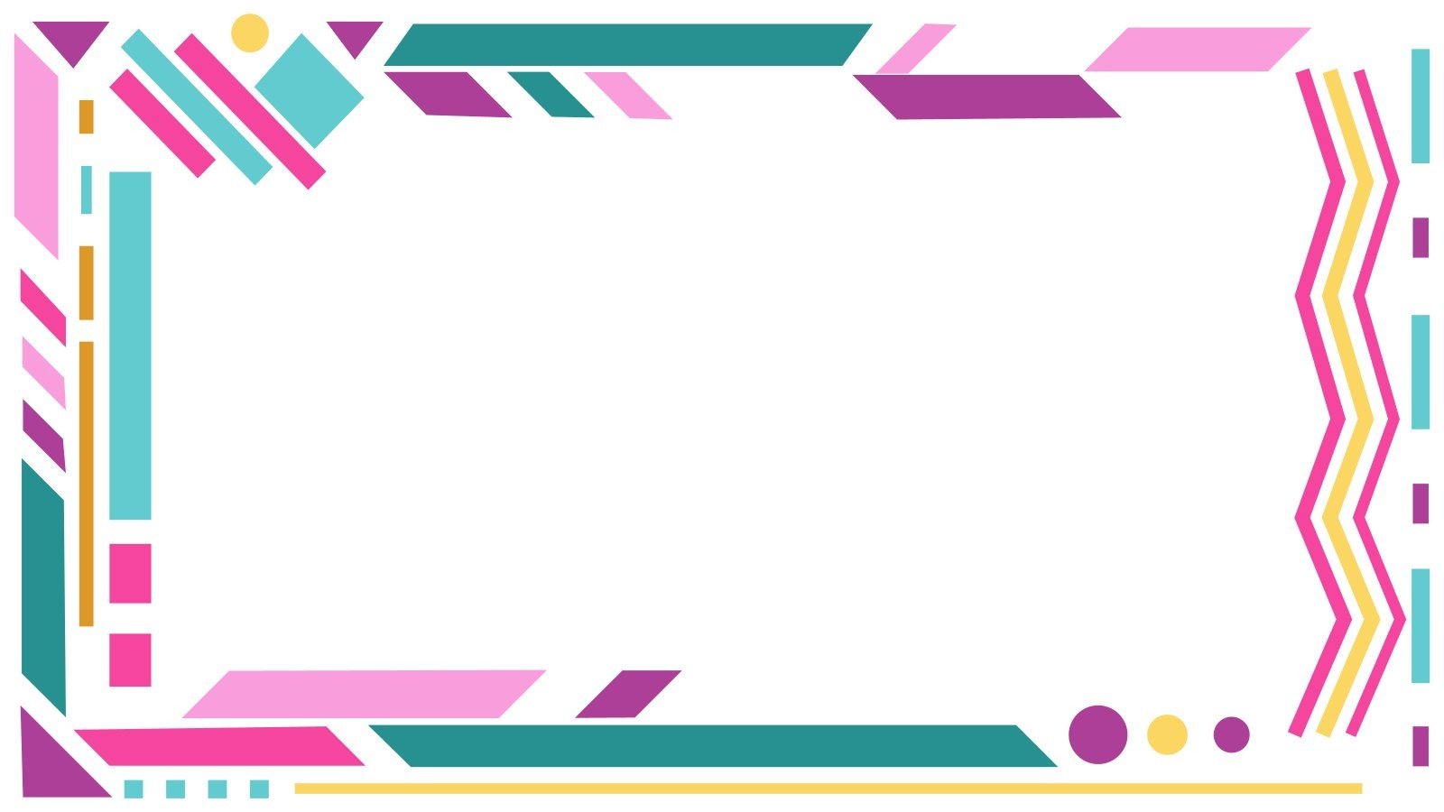 Template of Border Frames