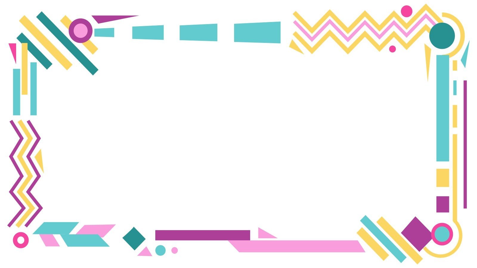 Template of Border Frames