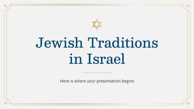 Free Jewish-themed templates for Google Slides & PowerPoint
