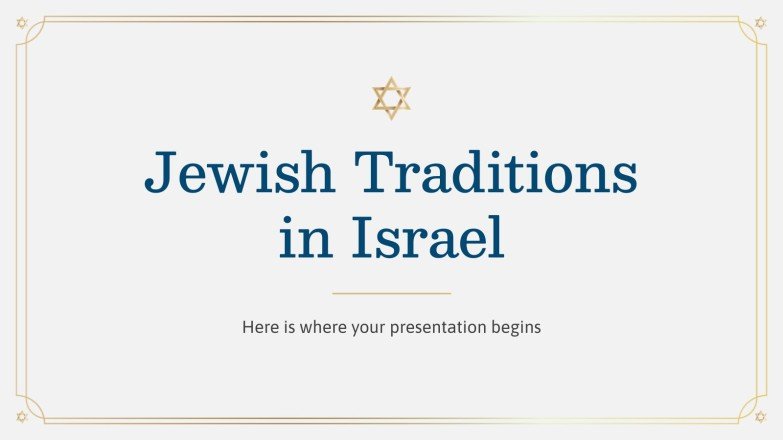 Free Jewish-themed templates for Google Slides & PowerPoint