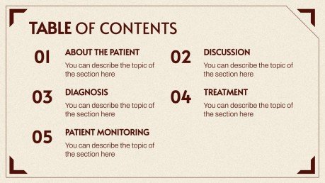 Food Poisoning Case Report | Google Slides & PowerPoint