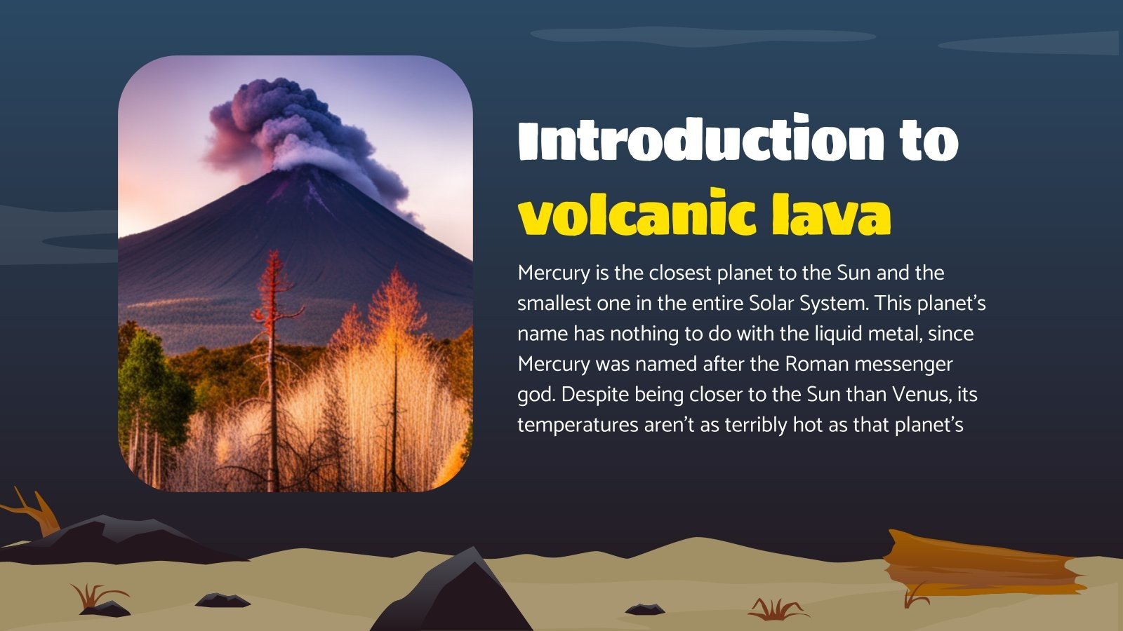 Biology Activities for Middle School: Volcanic Lava