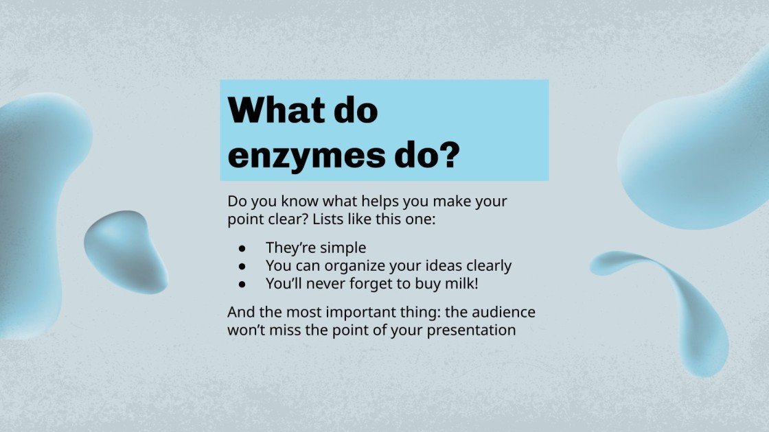 Enzymes in Medicine and Healthcare | Google Slides & PPT