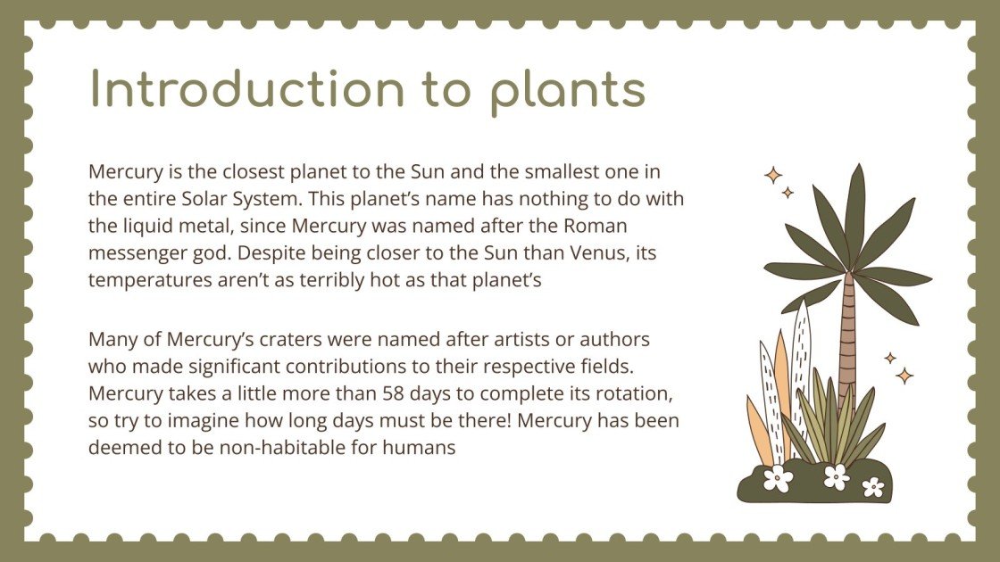 Plants - Science - 1st Grade | Google Slides & PowerPoint
