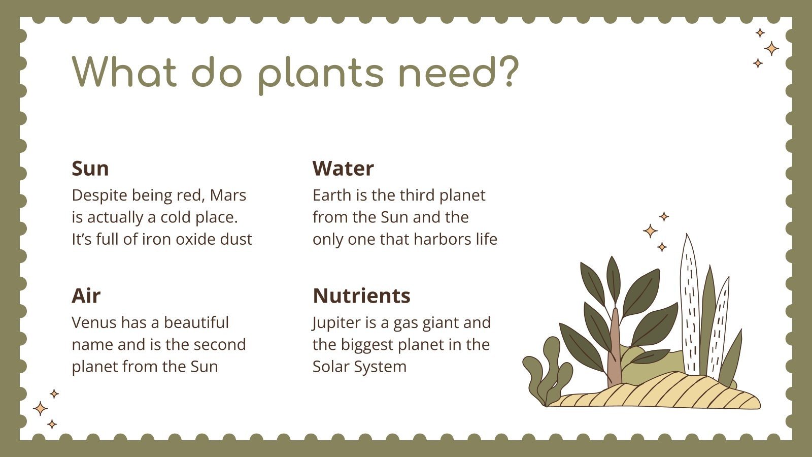 Plants - Science - 1st Grade | Google Slides & PowerPoint