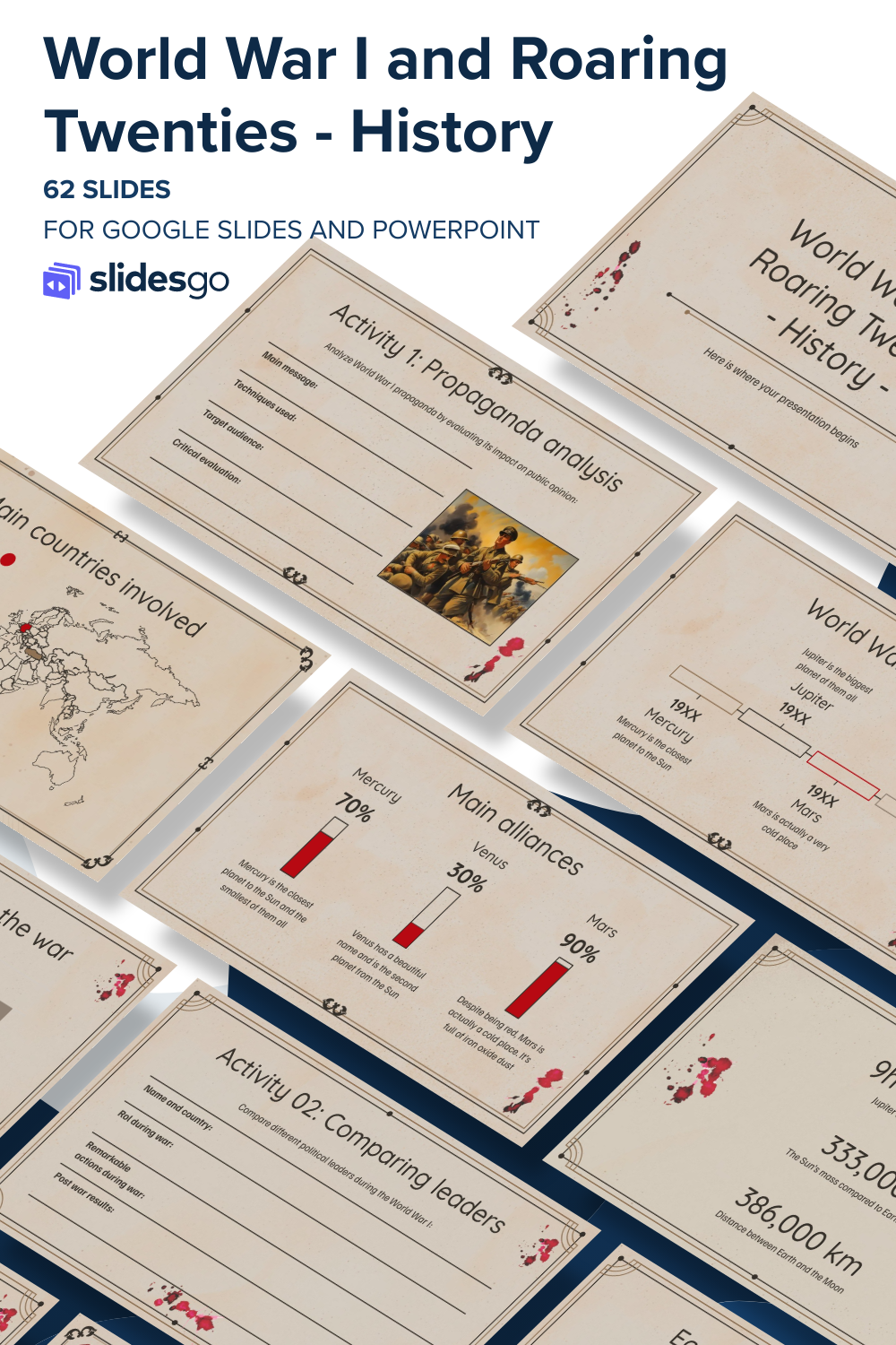 World War I and Roaring Twenties - History - 8th Grade