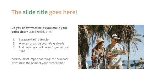 Simple Travel Google Slides and PowerPoint Template
