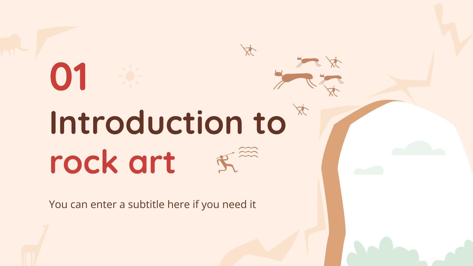 Social Studies Subject for High School: Rock Art