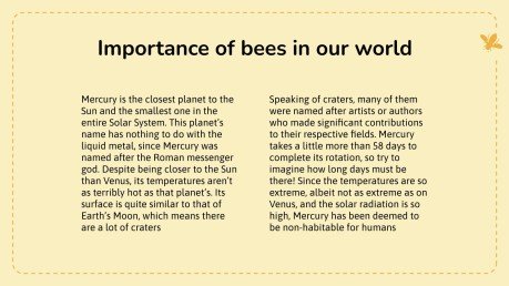 Presentación El mundo de las abejas