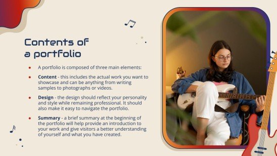 Musical Artist Portfolio Presentation