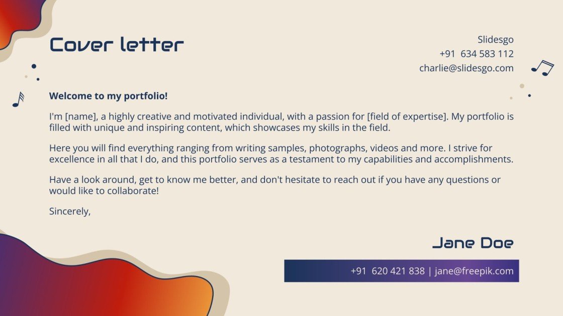 Musical Artist Portfolio Presentation