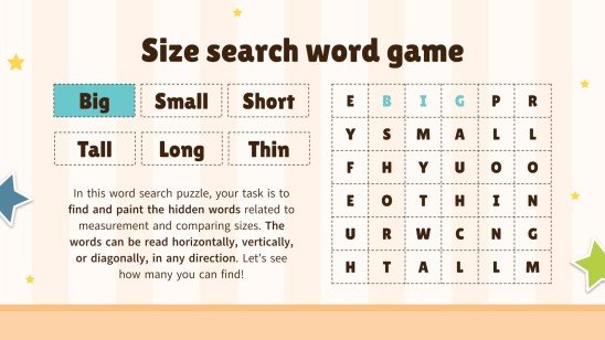 Measurement and Comparing Sizes - Math - Pre-K
