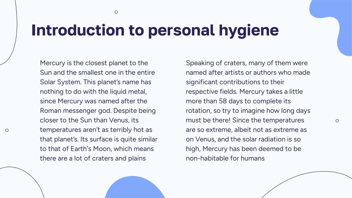 Personal Hygiene and Cleanliness - Health - 3rd Grade