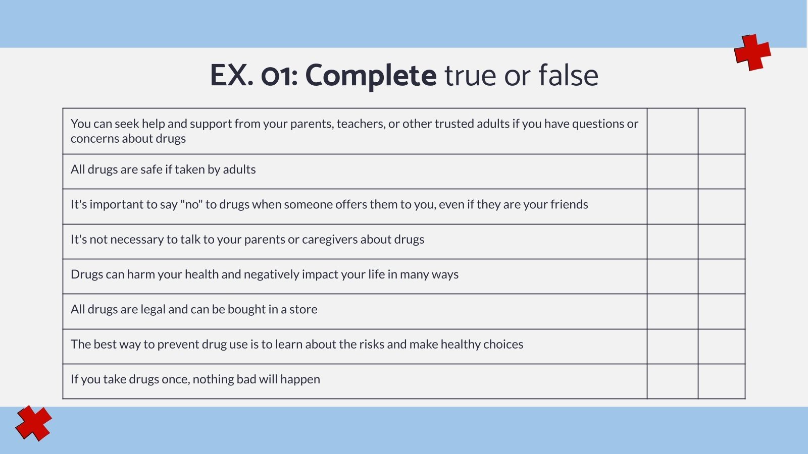 Substance Abuse Prevention - Health - 5th Grade