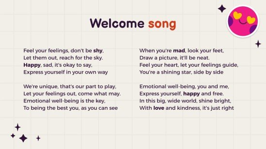 Emotional Well-Being and Self-Expression - Health - Pre-K