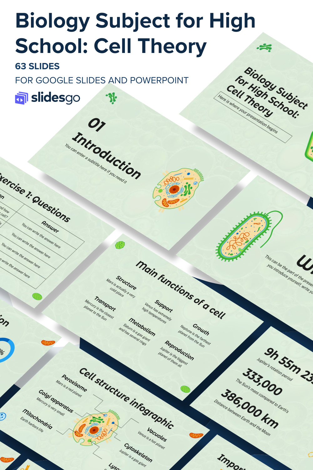 Biology Subject for High School: Cell Theory Presentation