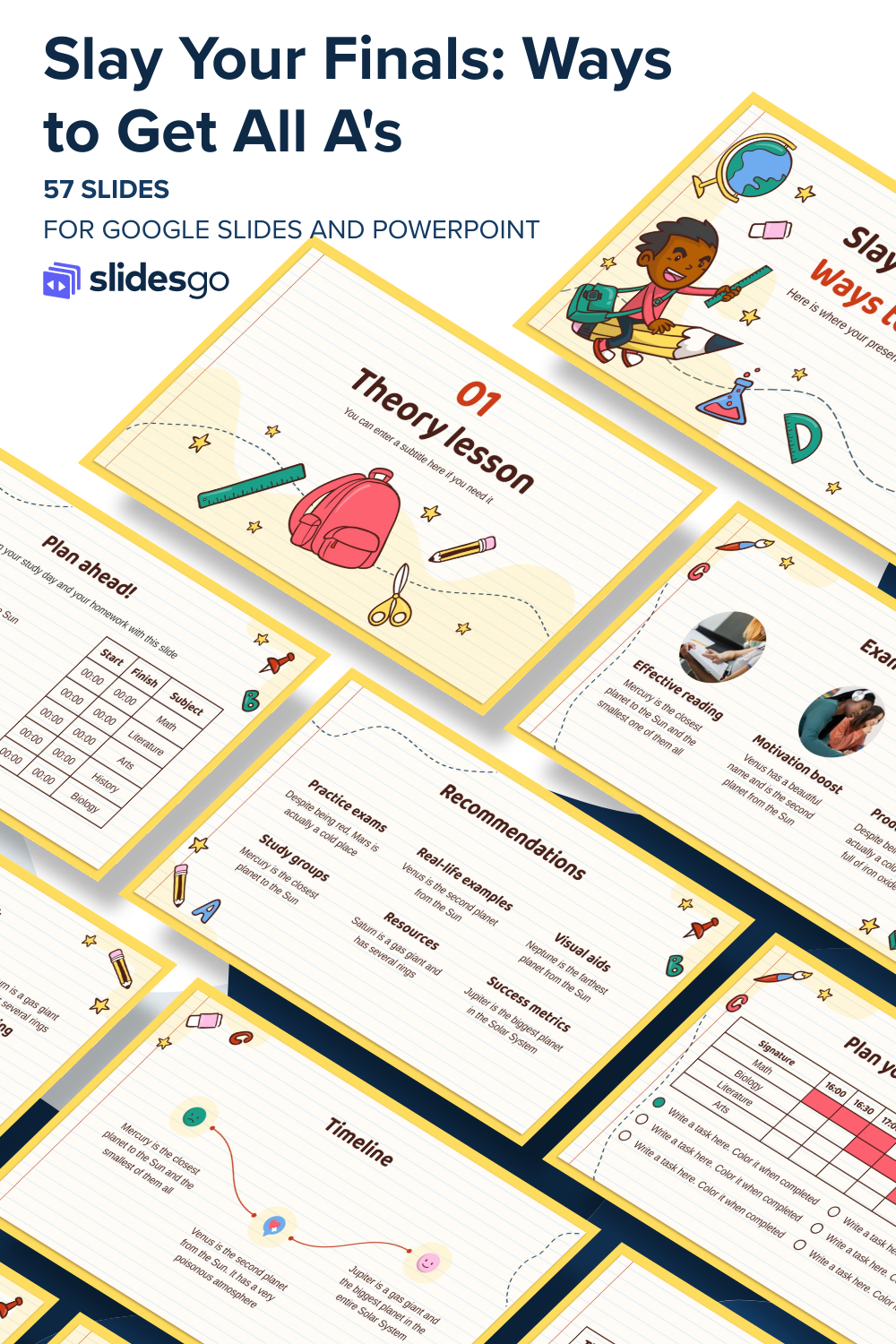 Slay Your Finals: Ways to Get All A's Presentation