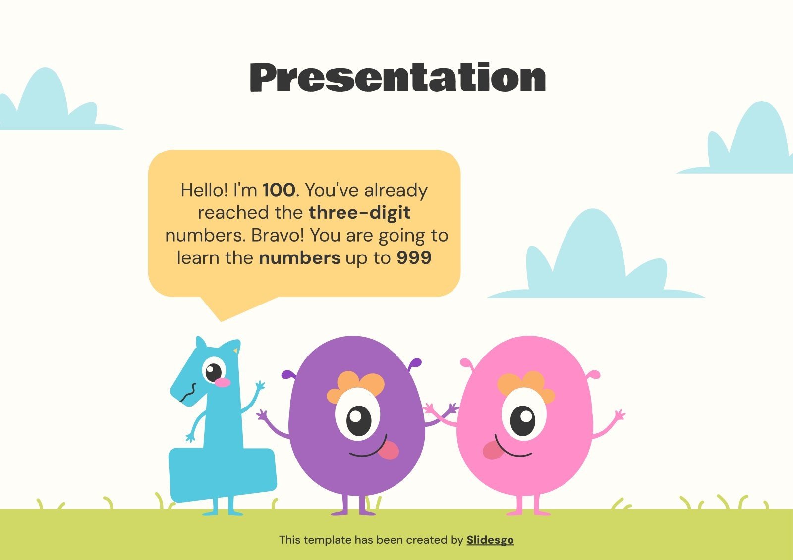 Three-digit Numbers: The Hundred Presentation