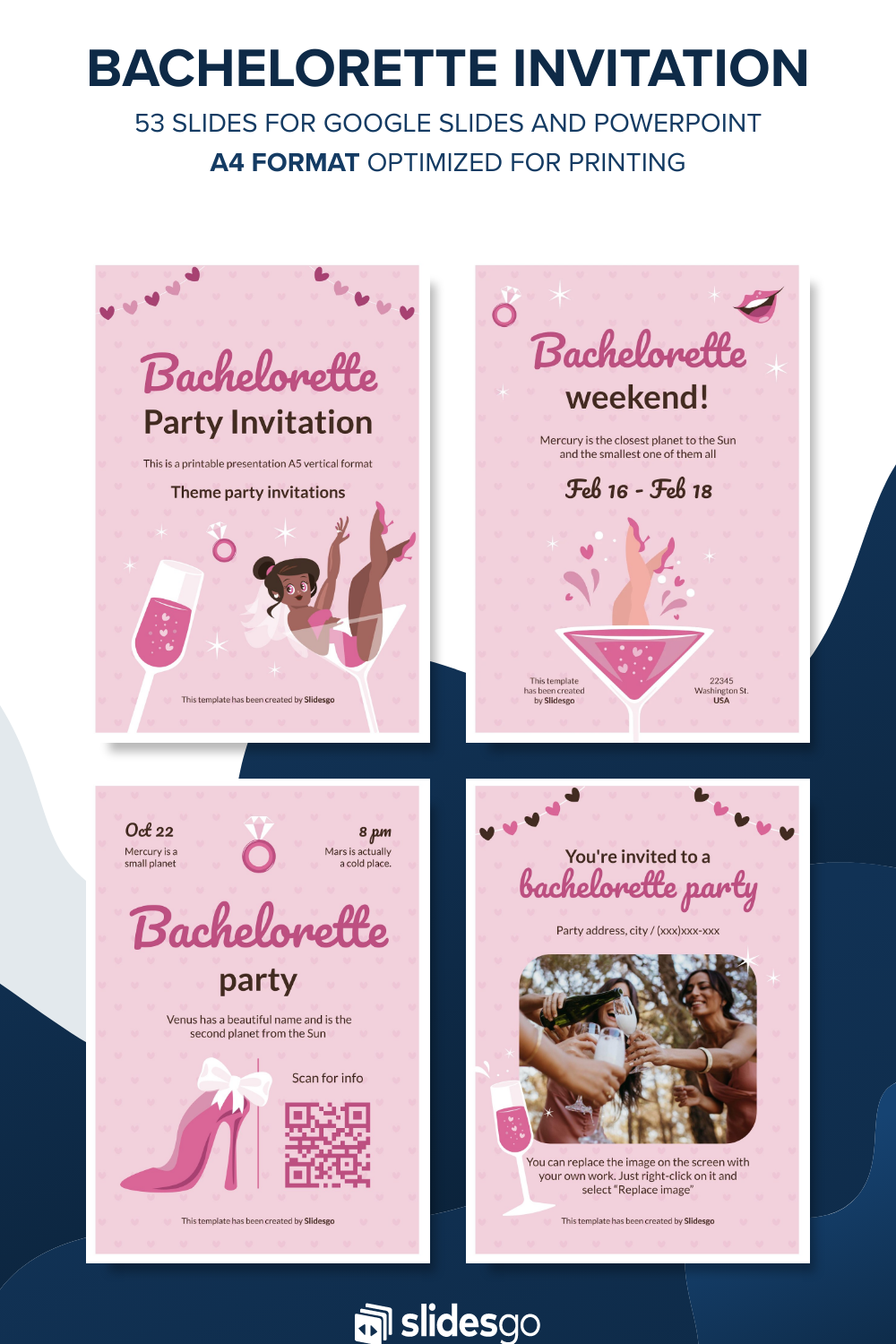 Bachelorette Party Invitation Template