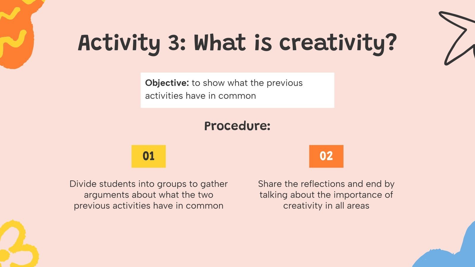 Encouraging Creativity in High School - Presentation