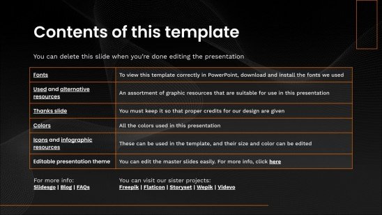 Digital Waves Theme for Business - Presentation