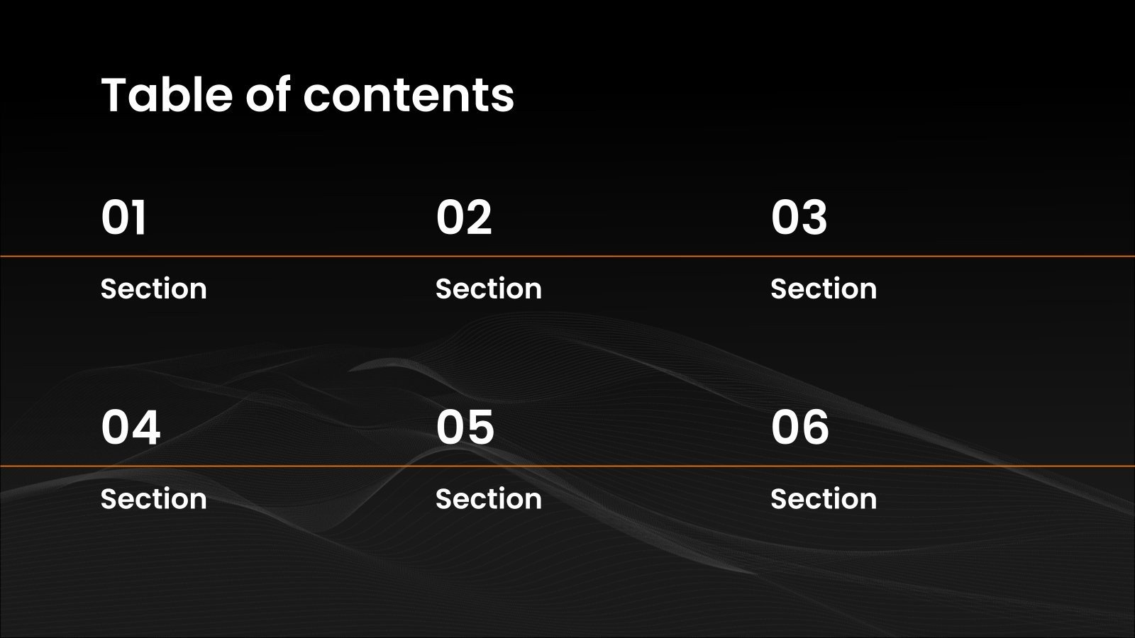 Digital Waves Theme for Business - Presentation
