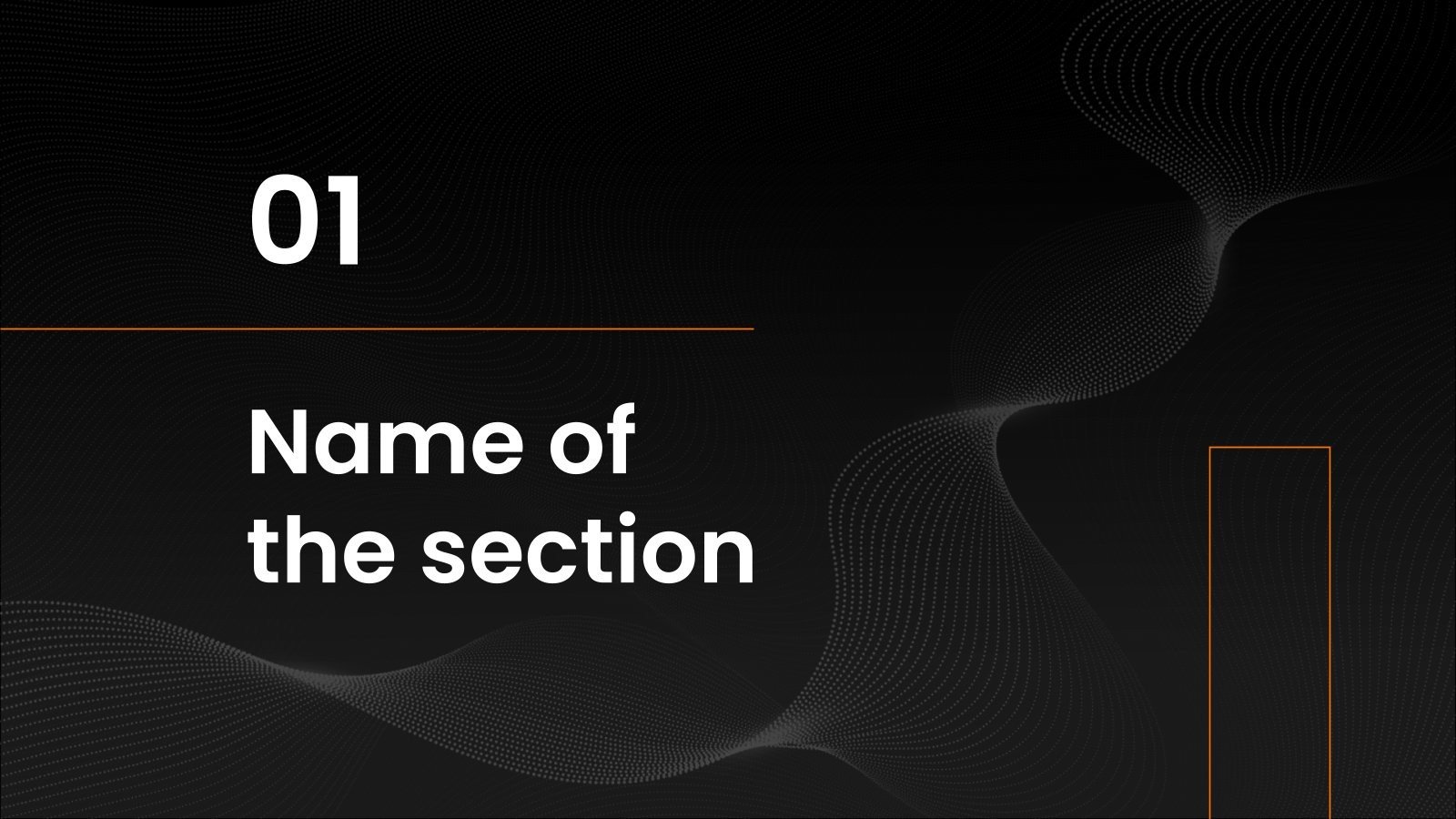 Digital Waves Theme for Business - Presentation