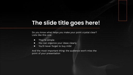 Digital Waves Theme for Business - Presentation