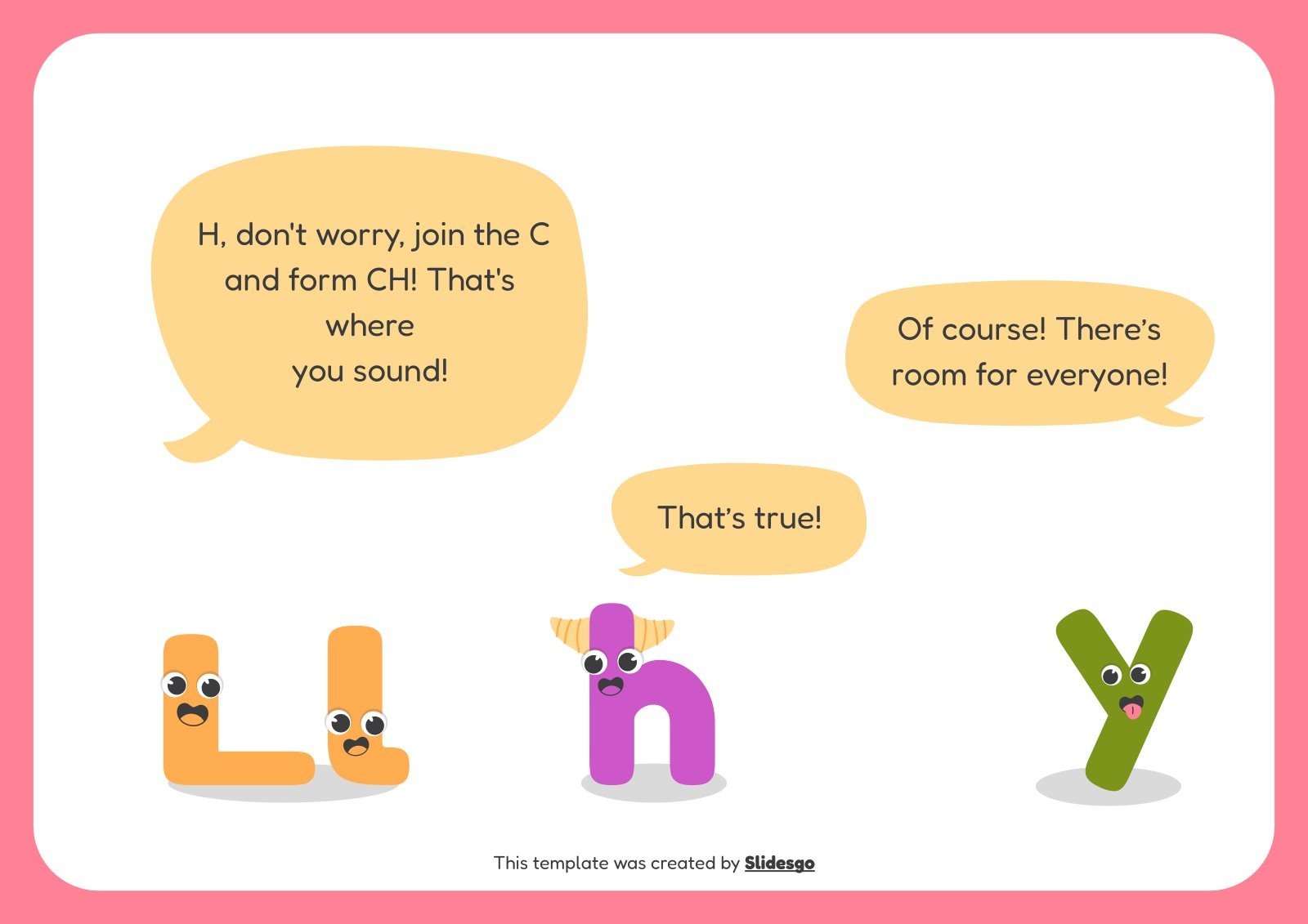 My First Letters - LL, Y, H - Spanish Class