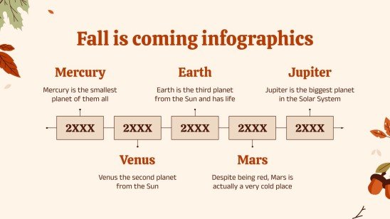 Fall is Coming Infographics Template