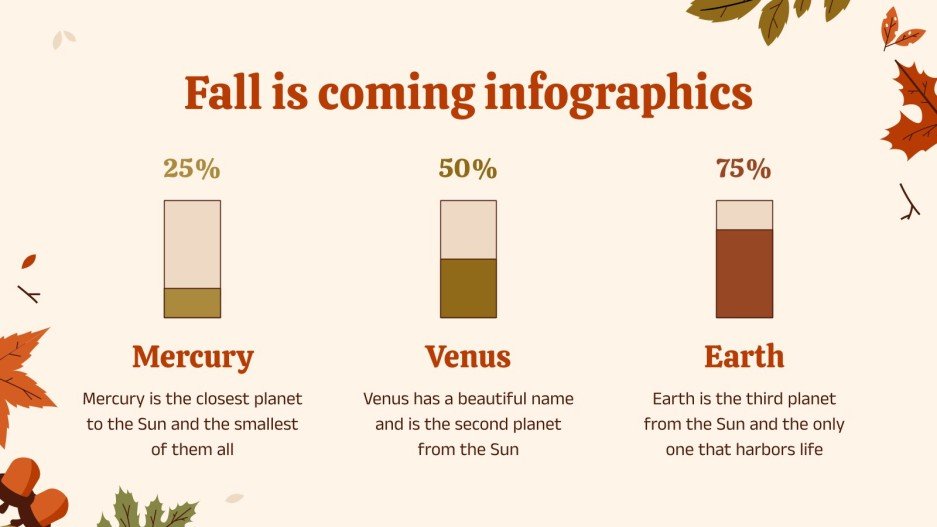 Fall is Coming Infographics Template