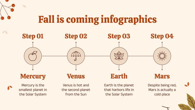 Fall is Coming Infographics Template