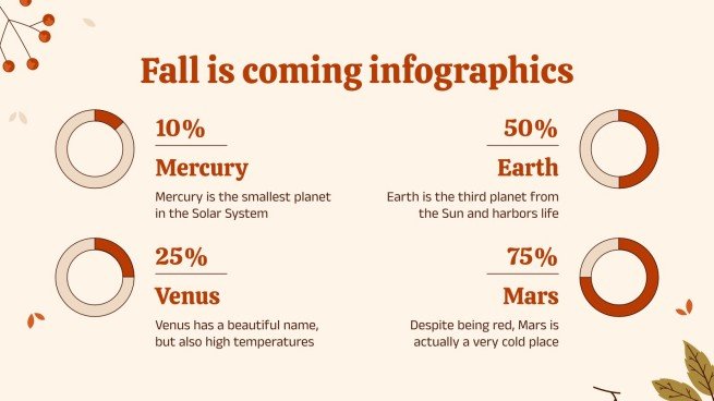 Fall is Coming Infographics Template
