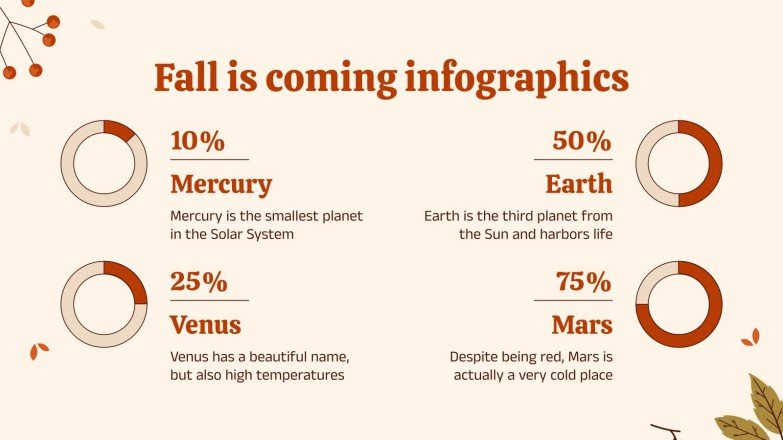 Fall is Coming Infographics Template