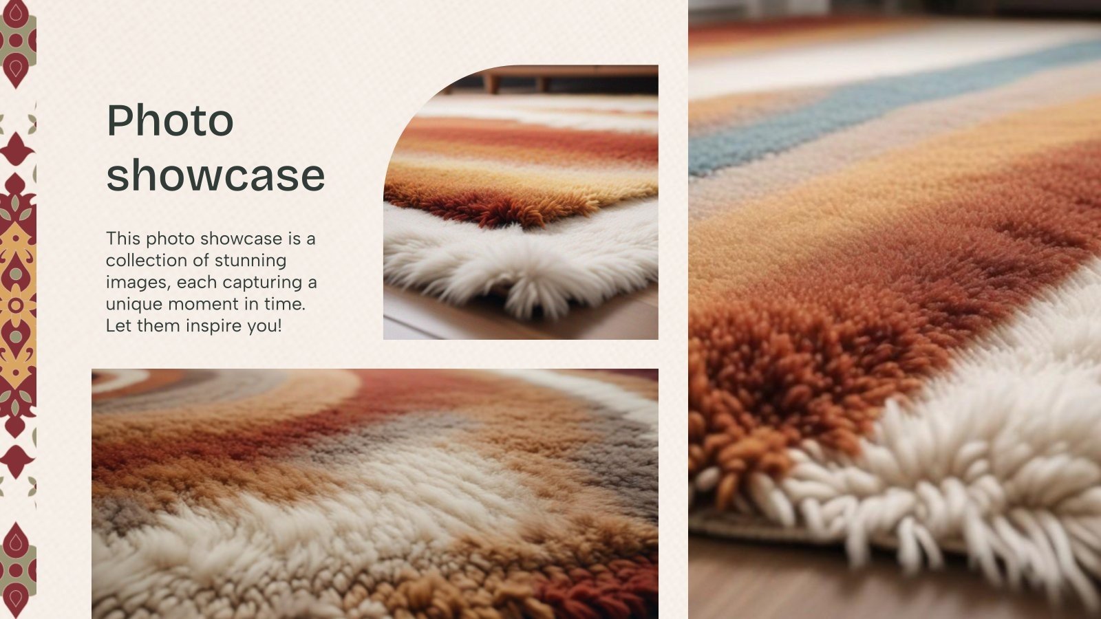 Rug Tufting Portfolio Presentation