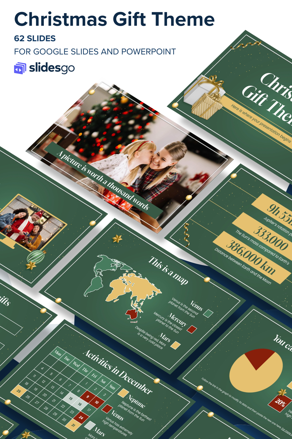 Christmas Gift Theme Presentation