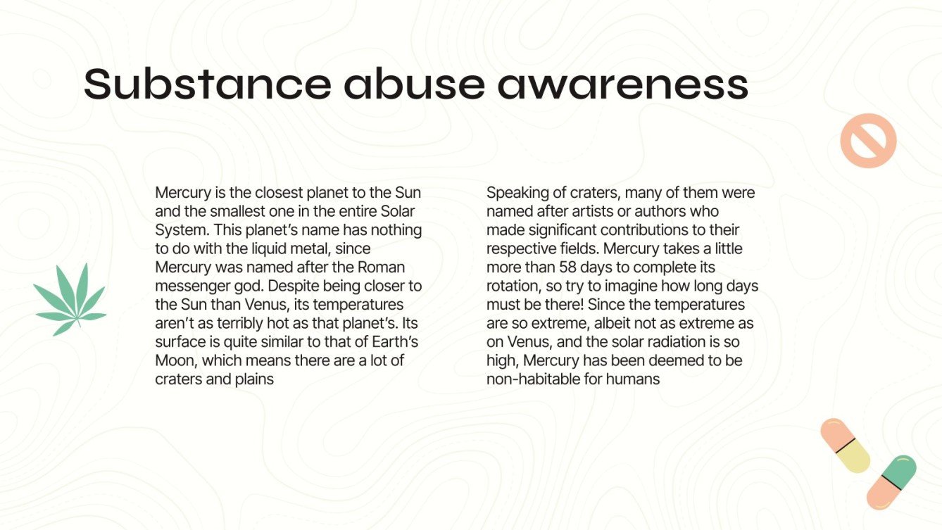 Raising Awareness of Drug, Alcohol and Substance Abuse