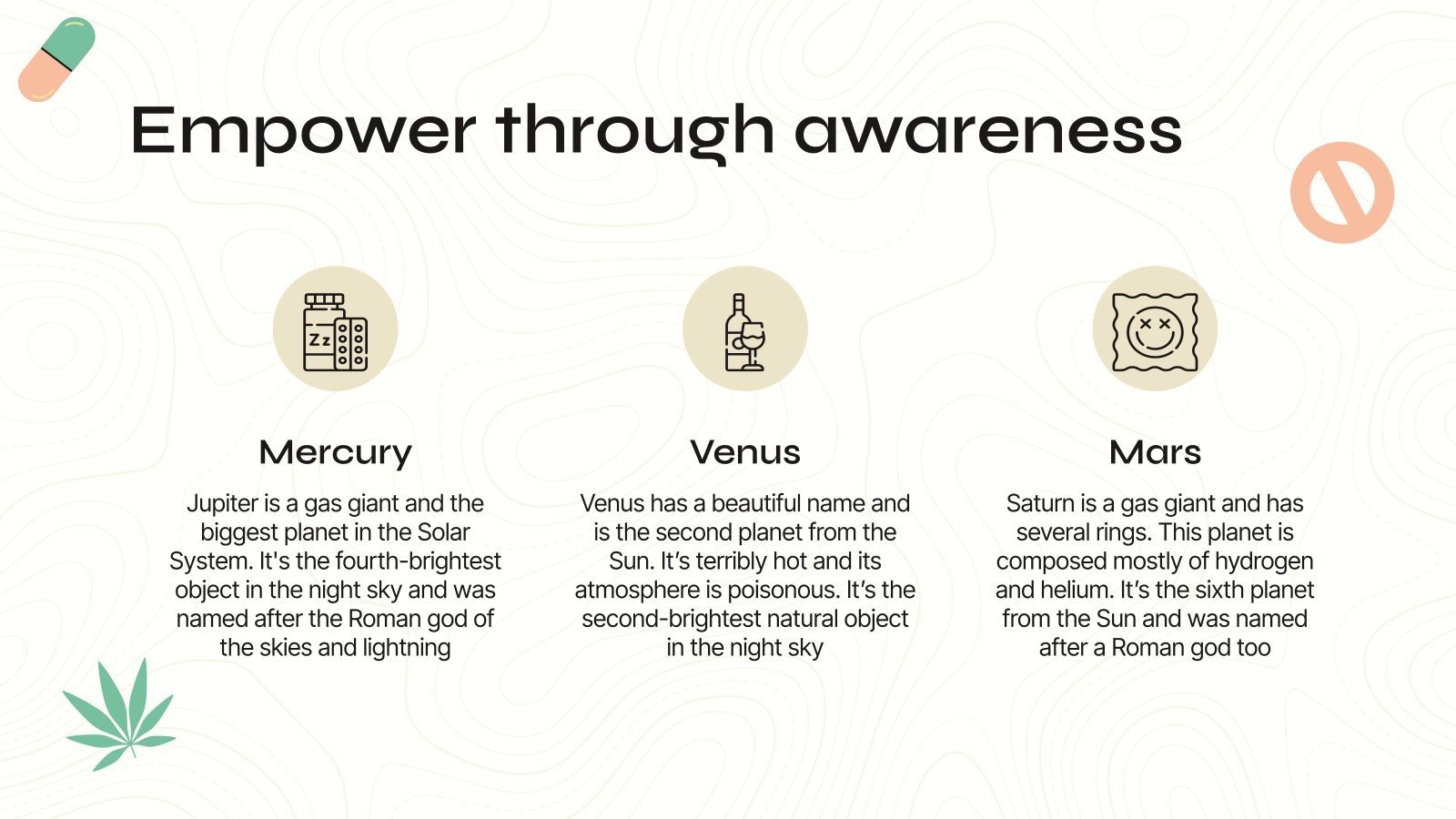 Raising Awareness of Drug, Alcohol and Substance Abuse