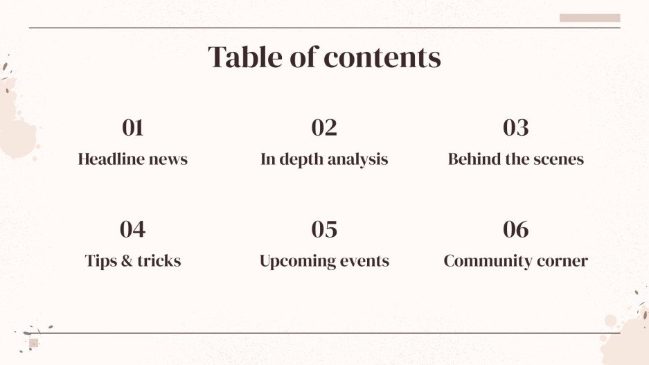 Old Newspaper Newsletter Presentation