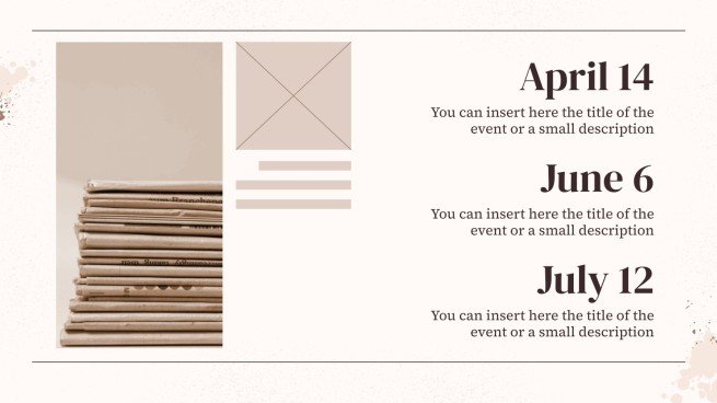 Old Newspaper Newsletter Presentation