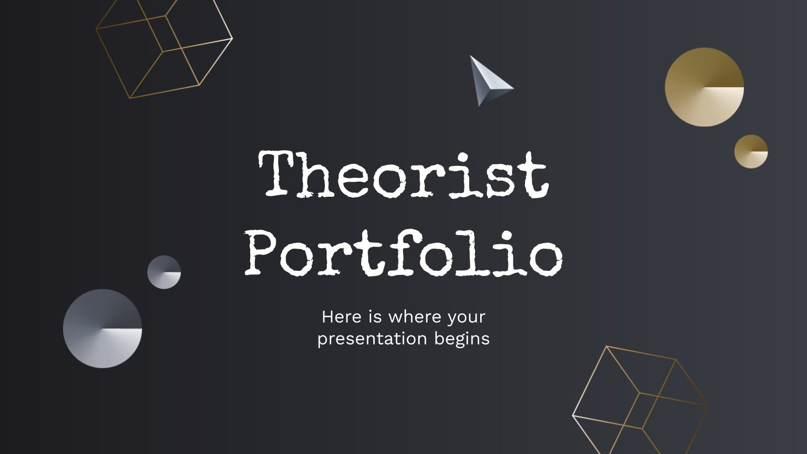 Theorist Portfolio Presentation