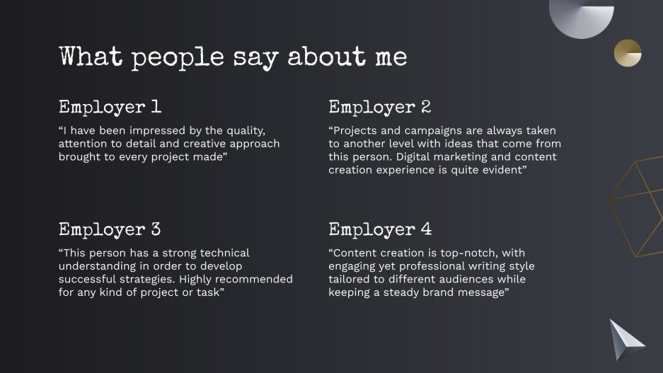 Theorist Portfolio Presentation