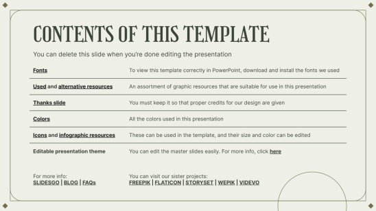 Modern Display Business Basic Template