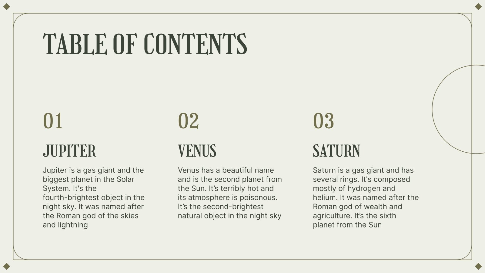 Modern Display Business Basic Template