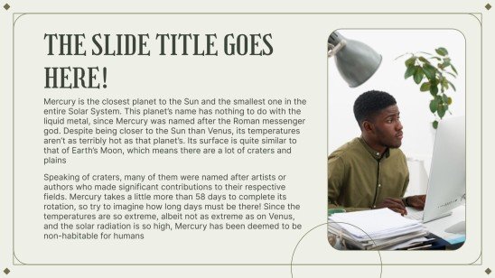 Modern Display Business Basic Template