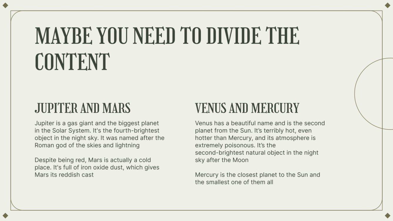 Modern Display Business Basic Template