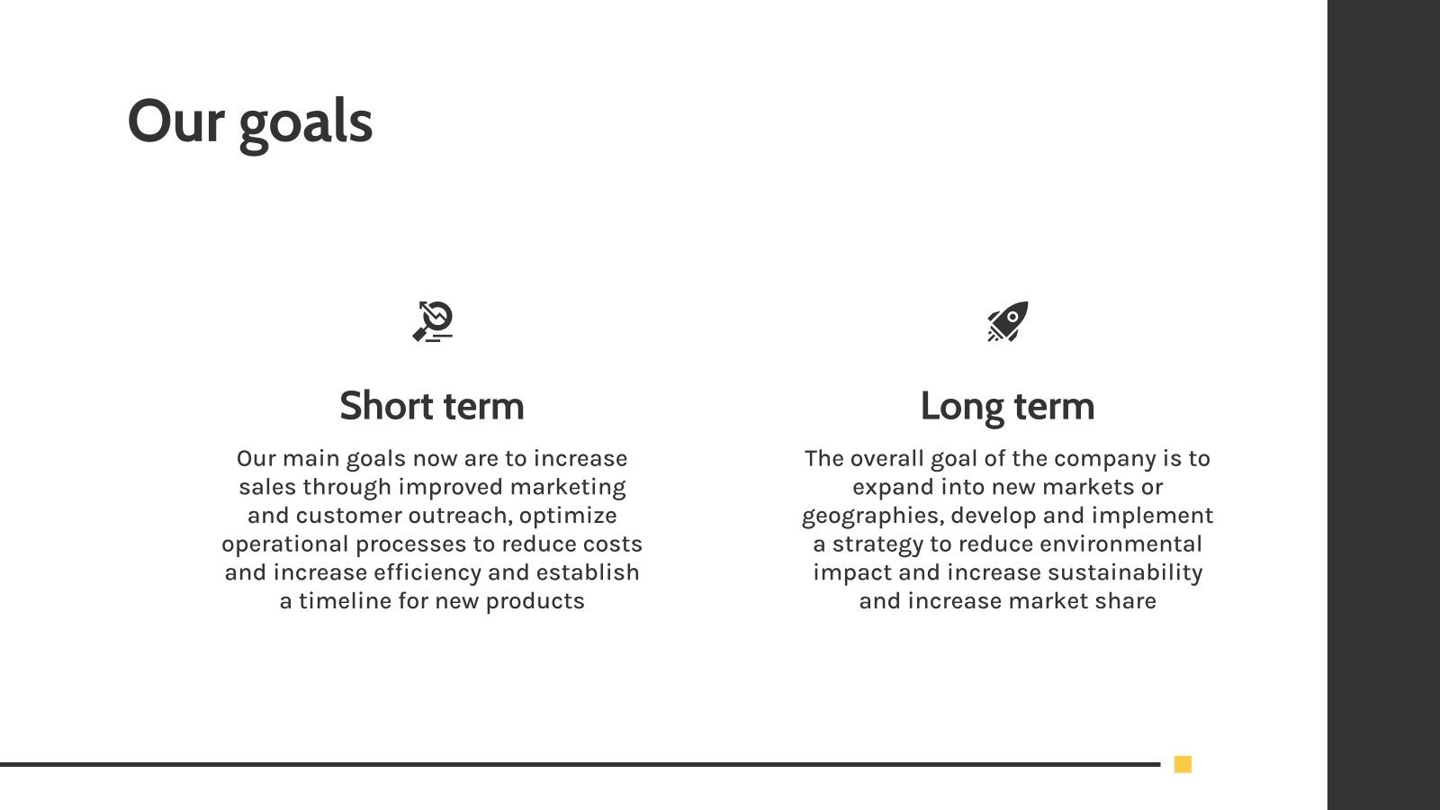 Simple & Abstract Marketing Plan Presentation