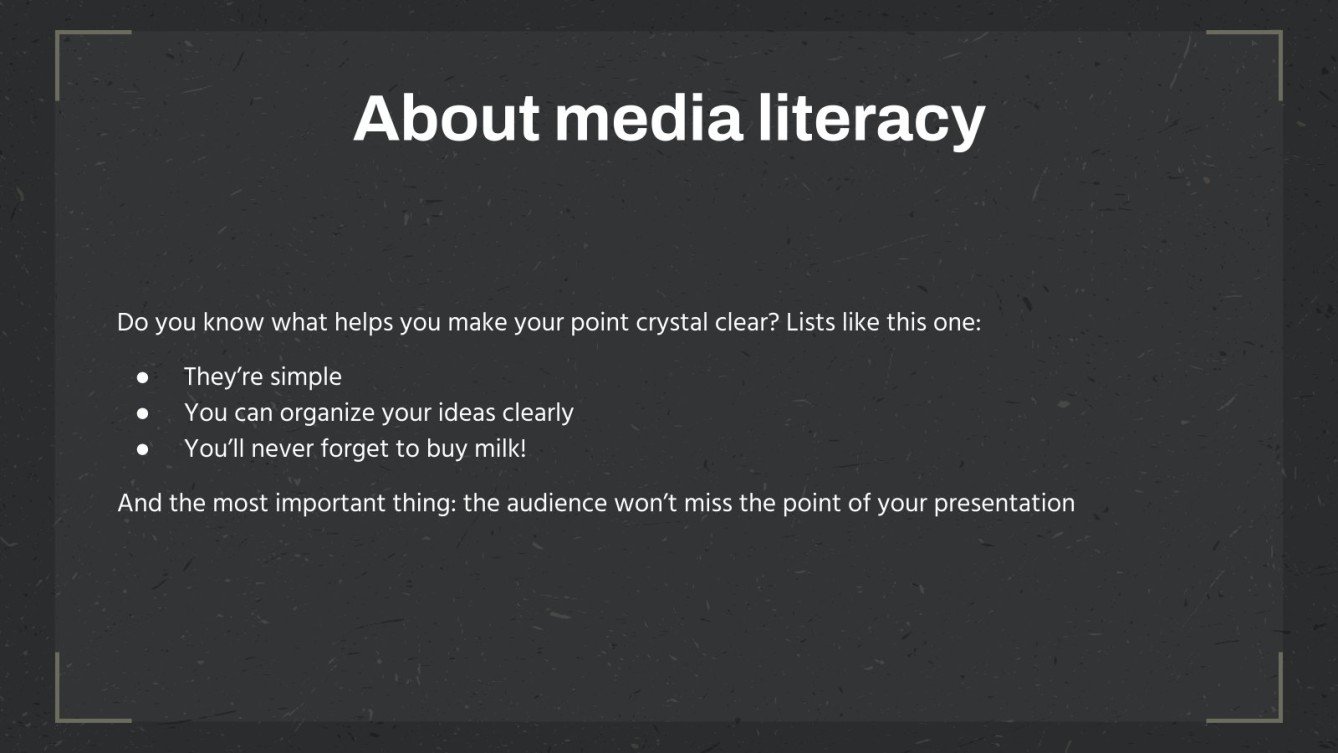 Media Literacy and Critical Thinking - French - 9th Grade